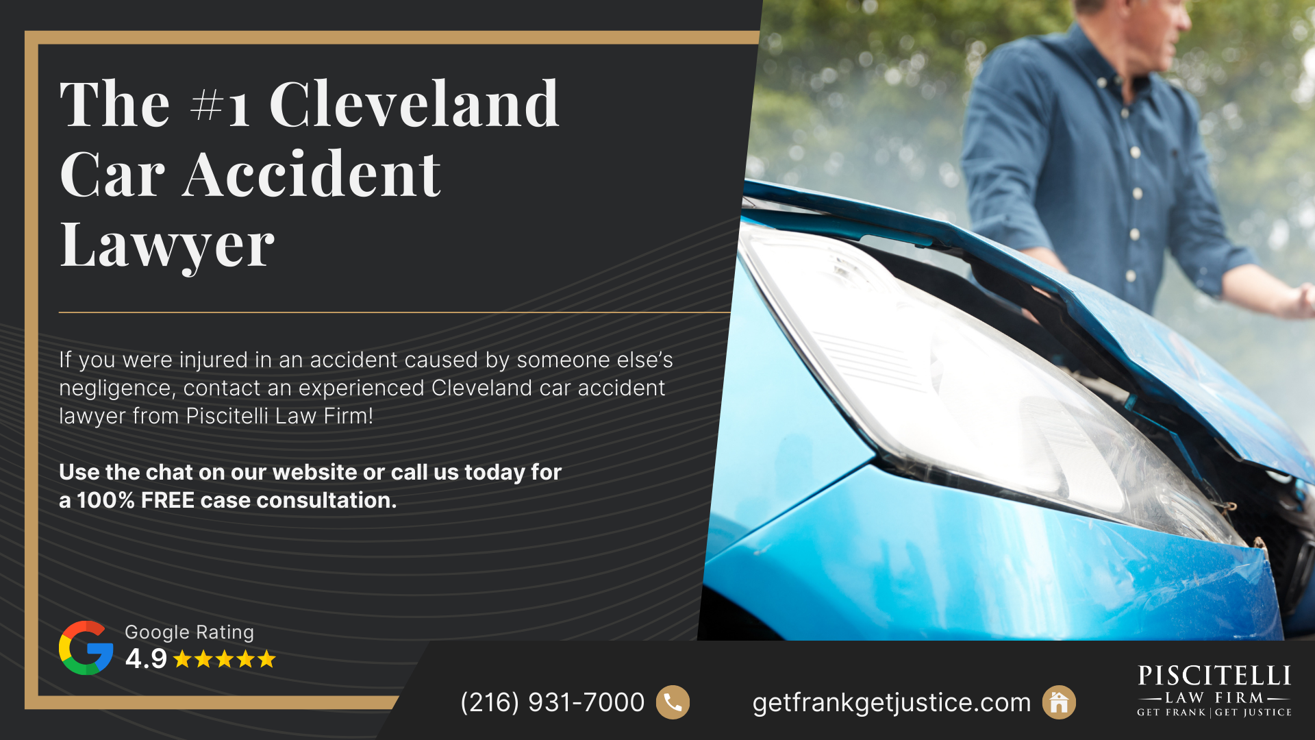 The #1 Cleveland Car Accident Lawyer | Call (216) 931-7000