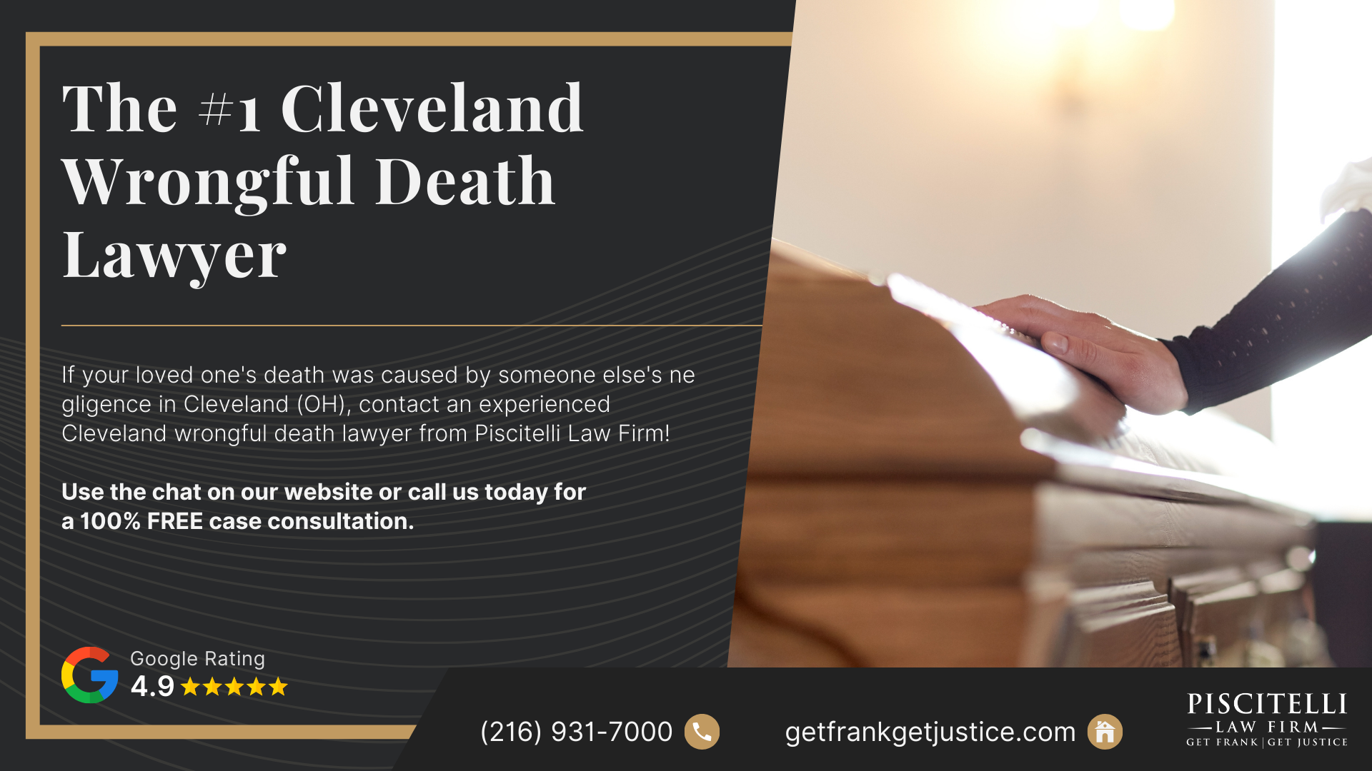 The #1 Cleveland Wrongful Death Lawyer | Call (216) 931-7000